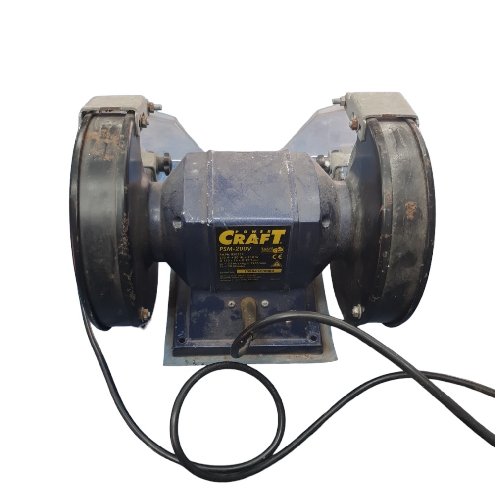 Pre-owned power craft Power Craft Bench Grinder PSM-220V - Own4Less